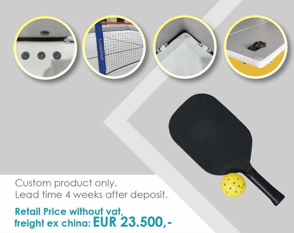 Pickleball Court Custom - Yachtbeach - Welcome to Luxury Floating